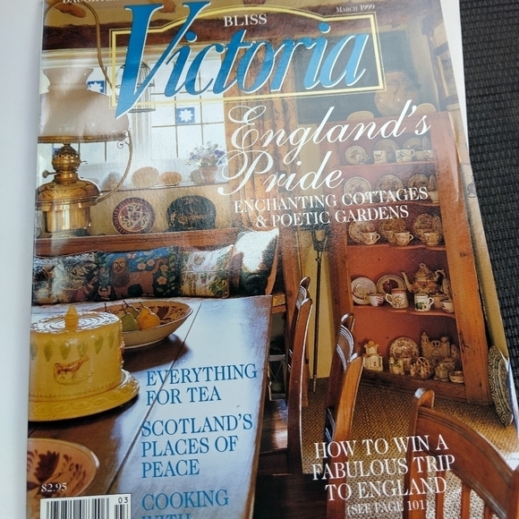Vintage | Other | Vintage Victoria Magazine March 999 Womens Magazine ...